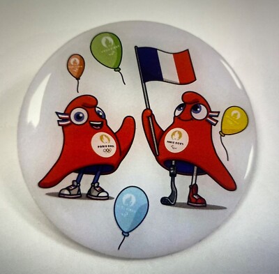 PARIS 2024 - OLYMPIC MASCOT PIN | eBay