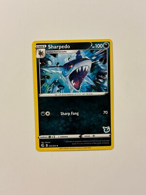Sharpedo 163/264 Eevee Stamped Deck Variant Fusion Strike NM A | eBay