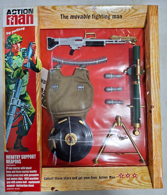 Palitoy Action Man 40th Infantry Heavy Support Weapons Accessory Set ...