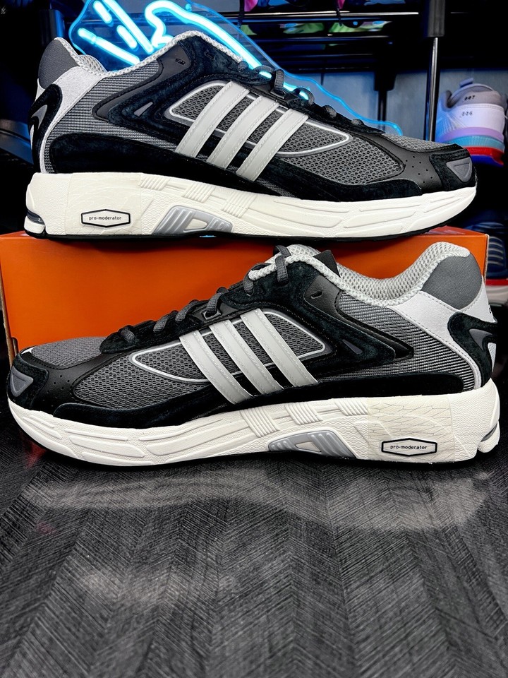 Adidas Response CL Men’s Running Gym Sneakers Shoes Black Suede IG3377 ...