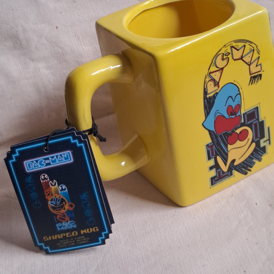 Official Pac Man Pacman Retro Arcade Machine 3D Shaped Mug Cup Gamer ...