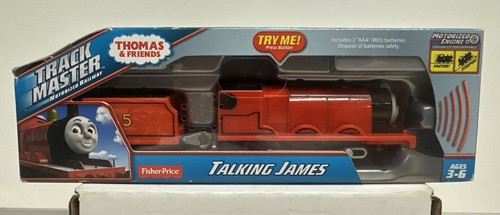 Thomas & Friends Trackmaster Motorized Talking James Engine With Box ...