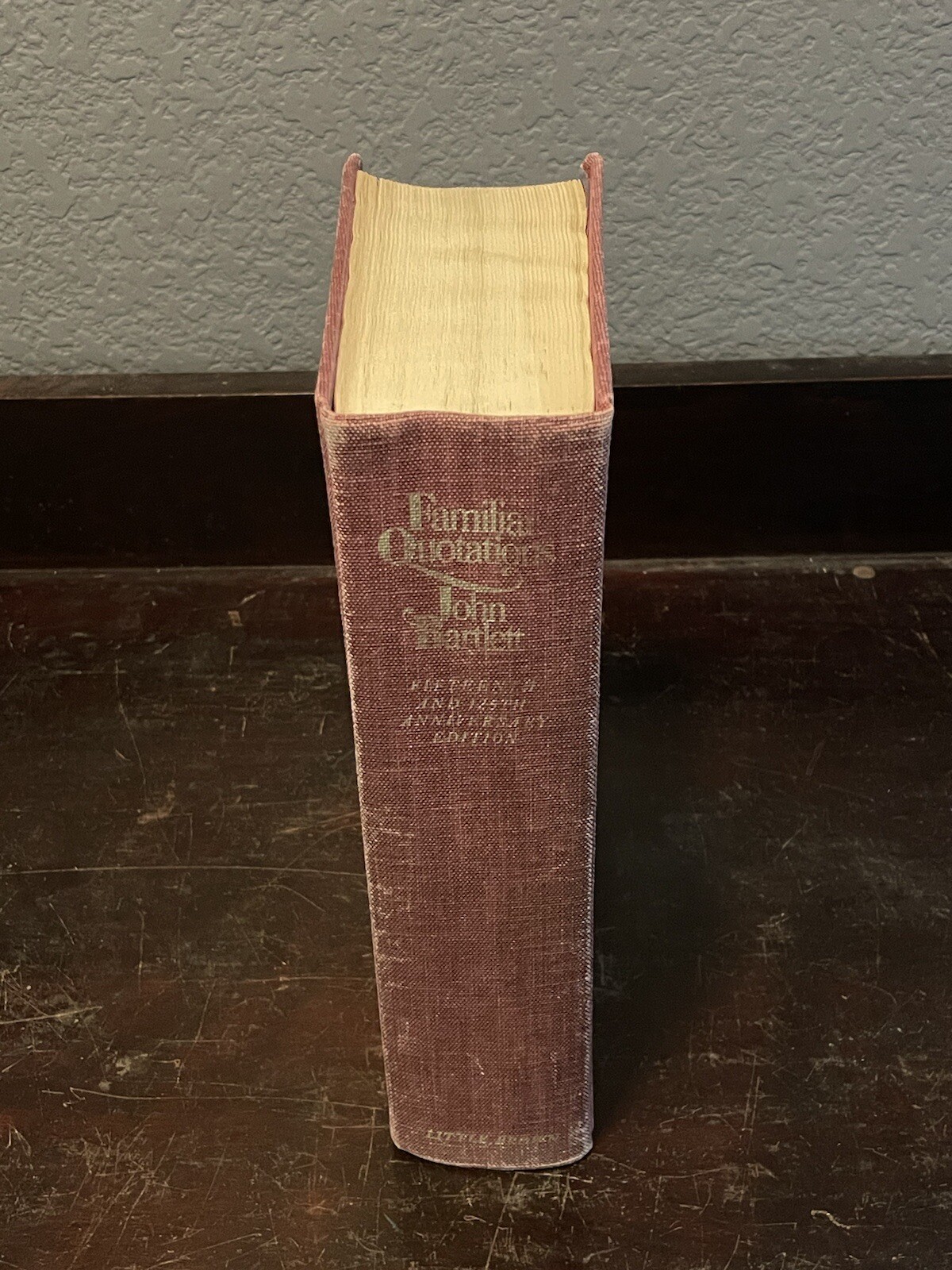 Familiar Quotations By John Bartlett Vintage Hardcover Book | eBay