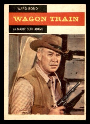 1958 Topps TV Westerns #46 Bond As Major Adams VG/EX *e2 | eBay