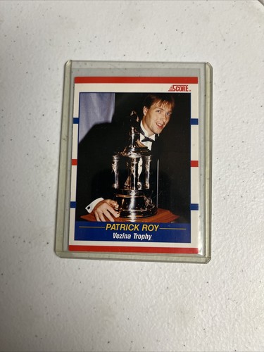 1990-91 Score PATRICK ROY #364 Vezina Trophy Winner Montreal Canadiens ...