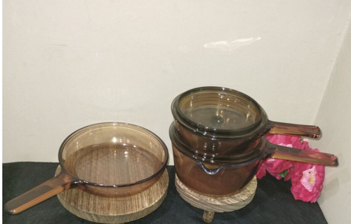 Vintage 5-piece Visions Cookware Set | eBay