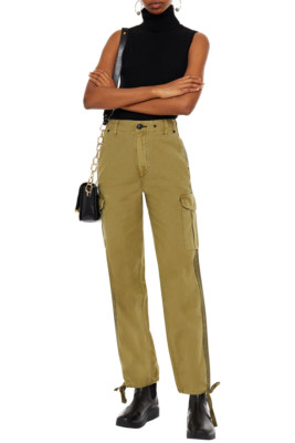 RAG & BONE Rag & Bone/JEAN Green Super High Rise Cargo Pants Size 32 ...