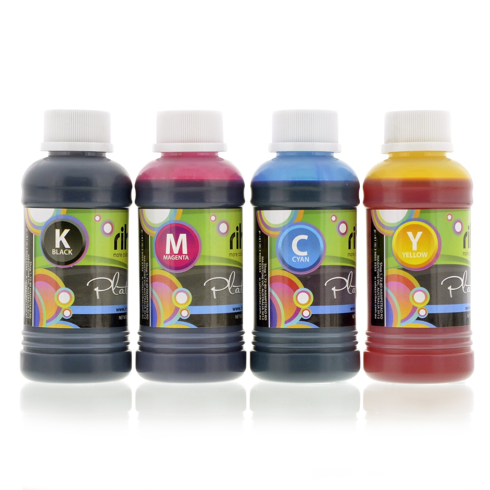 RIHAC Refill ink for InkLink CISS suits HP 10 11 13 cartridge CIS 1000 ...