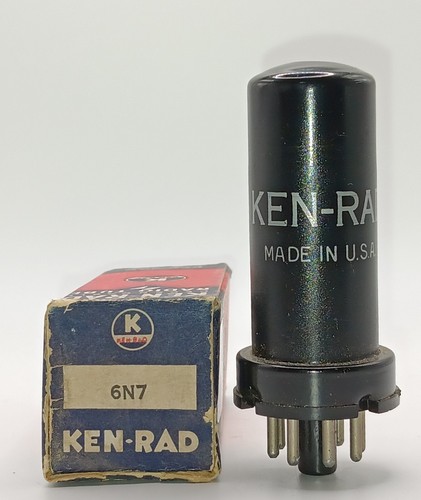 Ken Rad 6N7 Vacuum Tube VT96 Fully Tested CV1957 Amp Mixers Radios. | eBay