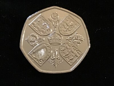 1st King Charles III 2022 United Kingdom Memorial 50p Pence 1/2 Pound ...