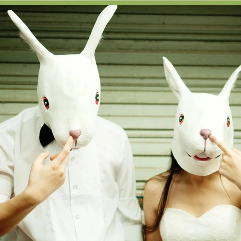 Full Head Rabbit Mask