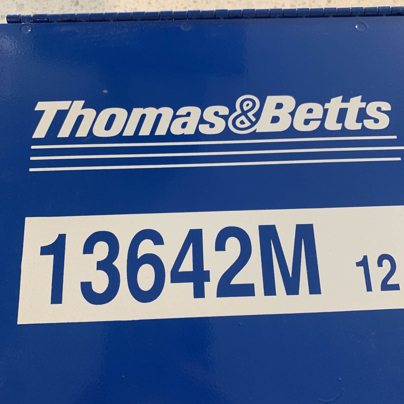 Thomas & Betts 12 Ton Hydraulic Crimping Head Model 13642M With ...