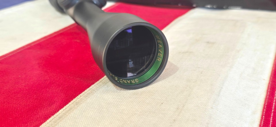 Weaver Grand Slam Rifle Scope Model 800472 3-10x40 Black Matte Japan | eBay