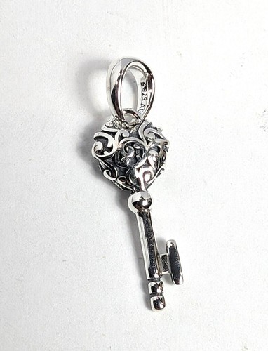 NEW Authentic PANDORA Charm Regal Key Sterling Silver Pendant 397725 | eBay