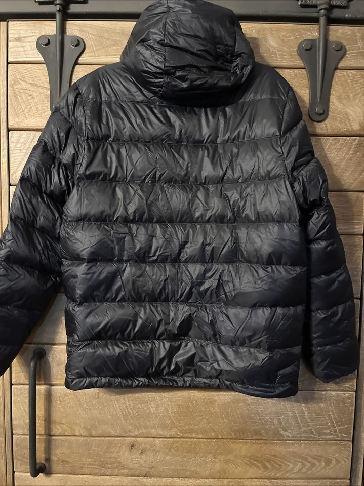 Ascend Down Hooded Jacket for Men Black Size Medium New 650 Down | eBay