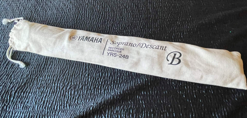Yamaha Soprano Descant Recorder BAG ONLY YRS-24B Baroque Bags Holder | eBay
