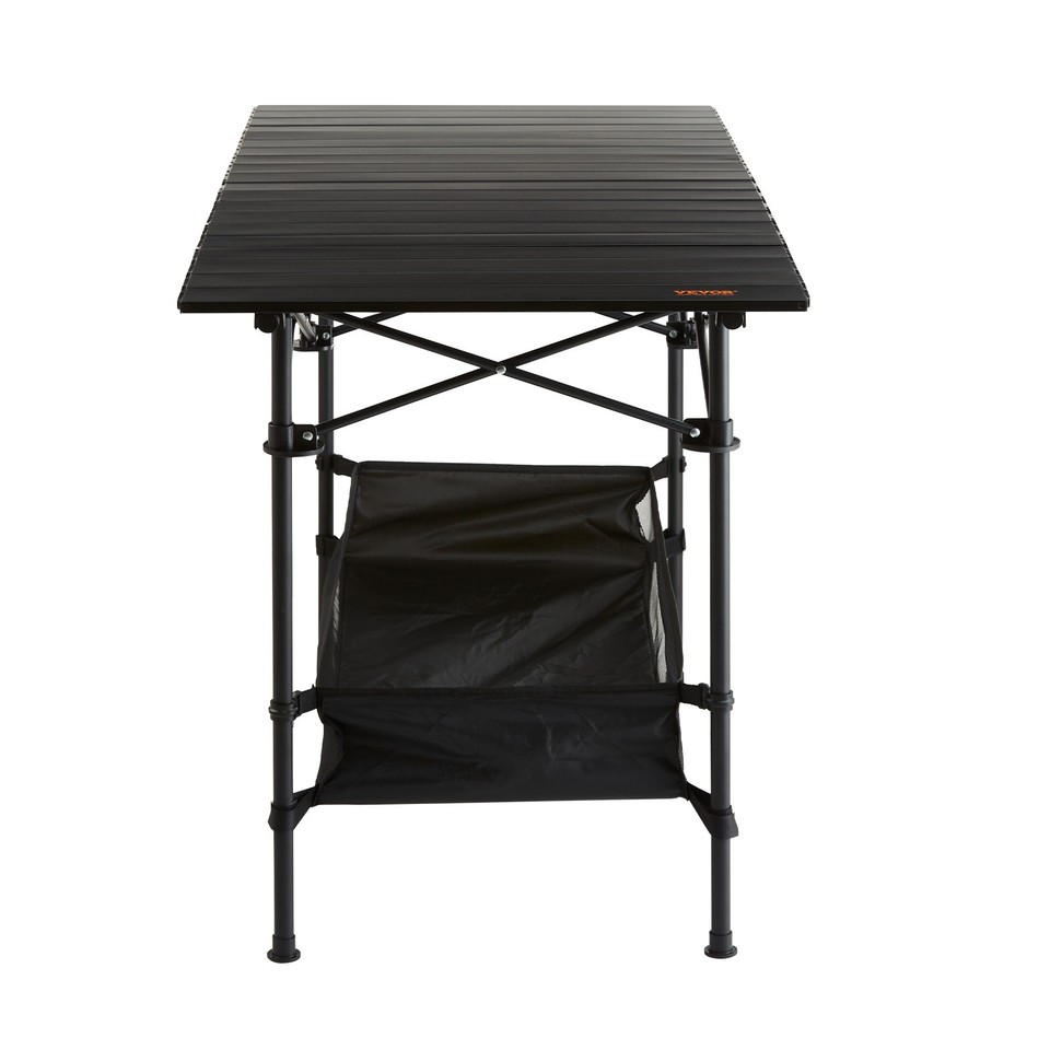 Folding Portable Camping Table Aluminum Outdoor Table Storage & Carry ...