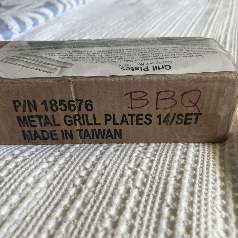 Heat Plates for Gas Grill, Adjustable BBQ Grill Flame Tamers Burner Box ...