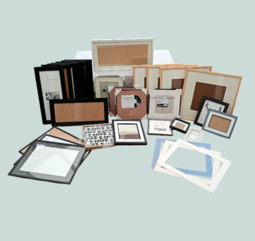 Photo Frames x 30 JOB LOT Various Sizes 17 Styles Shapes New & Used ...