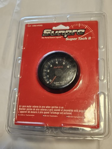 Sunpro Vintage 8K 8,000 RPM MINI Tachometer - 2-5/8”~ CP7906 NOS | eBay