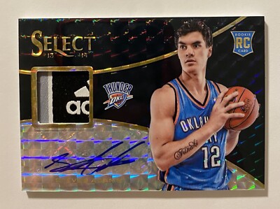 2013-14 Steven Adams Rookie Select Black Patch Auto 1/1 | eBay