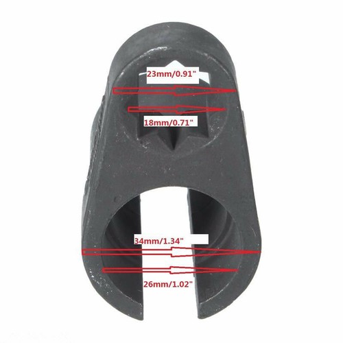 Universal Car Oxygen Sensor Drive Socket Wrench 22mm 1/2" Installer 6 ...