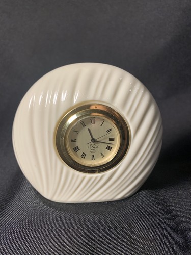 Lenox Porcelain Small Round Desktop Clock | eBay
