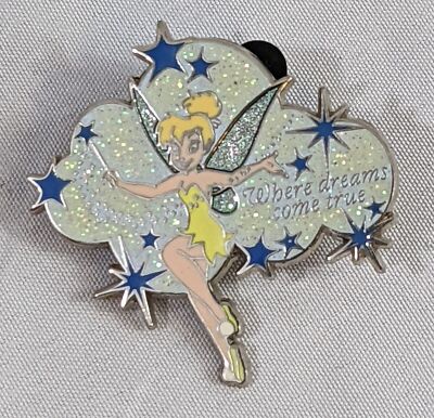 Disney Pin Trading Tinker Bell Where Dreams Come True Exclusive Pixie ...