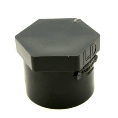 Thrifco 1-1/4" Threaded PVC Cap SCH80 | eBay