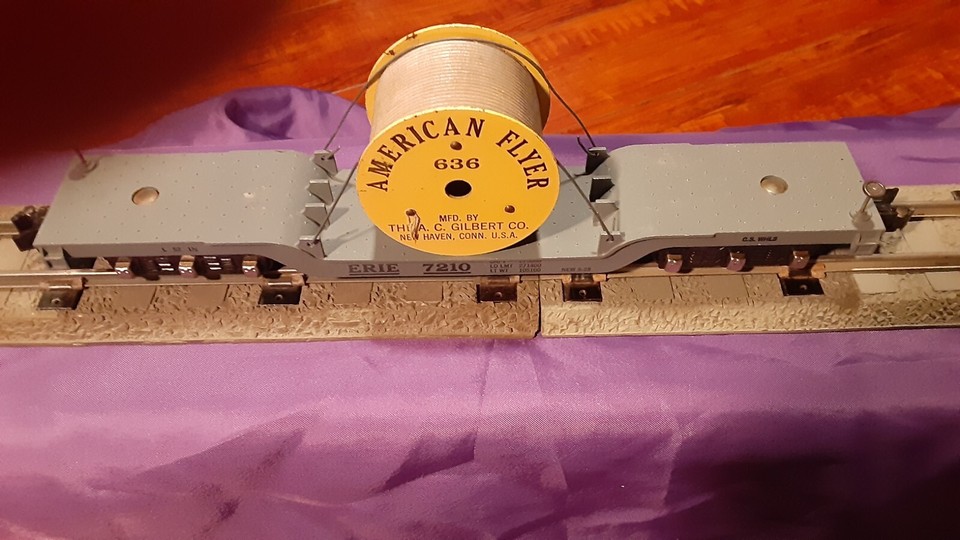 American Flyer 636 Depressed Center Reel Car S Gauge | eBay