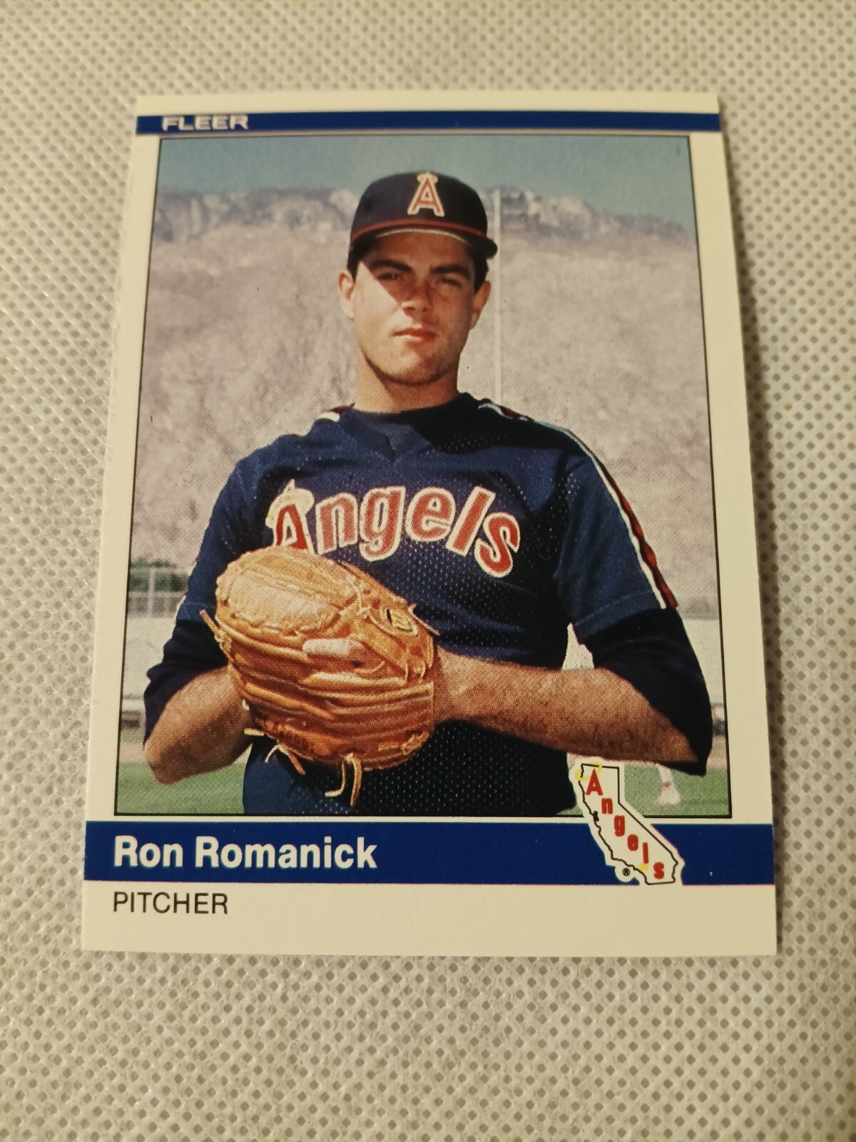 1984 RON ROMANICK FLEER UPDATE BASEBALL ROOKIE CARD RC #U-101 ...