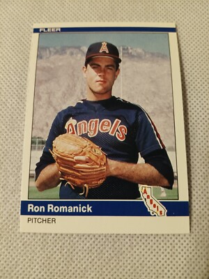 1984 RON ROMANICK FLEER UPDATE BASEBALL ROOKIE CARD RC #U-101 ...
