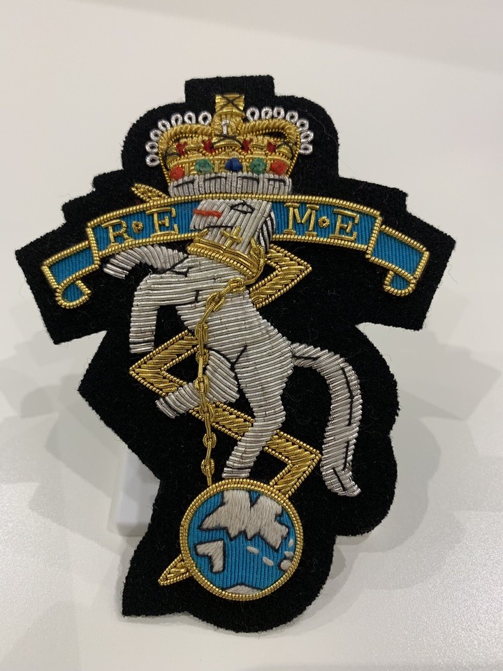 Royal Electrical And Mechanical Engineers Blazer REME Embroidered ...