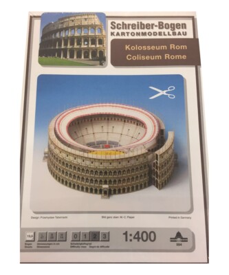 Schreiber-Bogen Cardboard Model Building Colosseum Rome | Paper Model ...