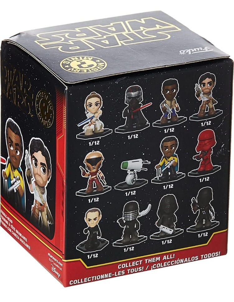 NIB Funko Mystery Mini Star Wars Bobblehead Vinyl Figur BLIND BOX 1 of ...