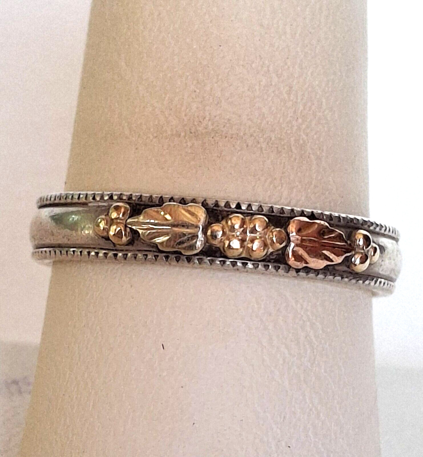 NATIVE AMERICAN WM.WHEELER 925 STERLING SILVER AND 1… - Gem