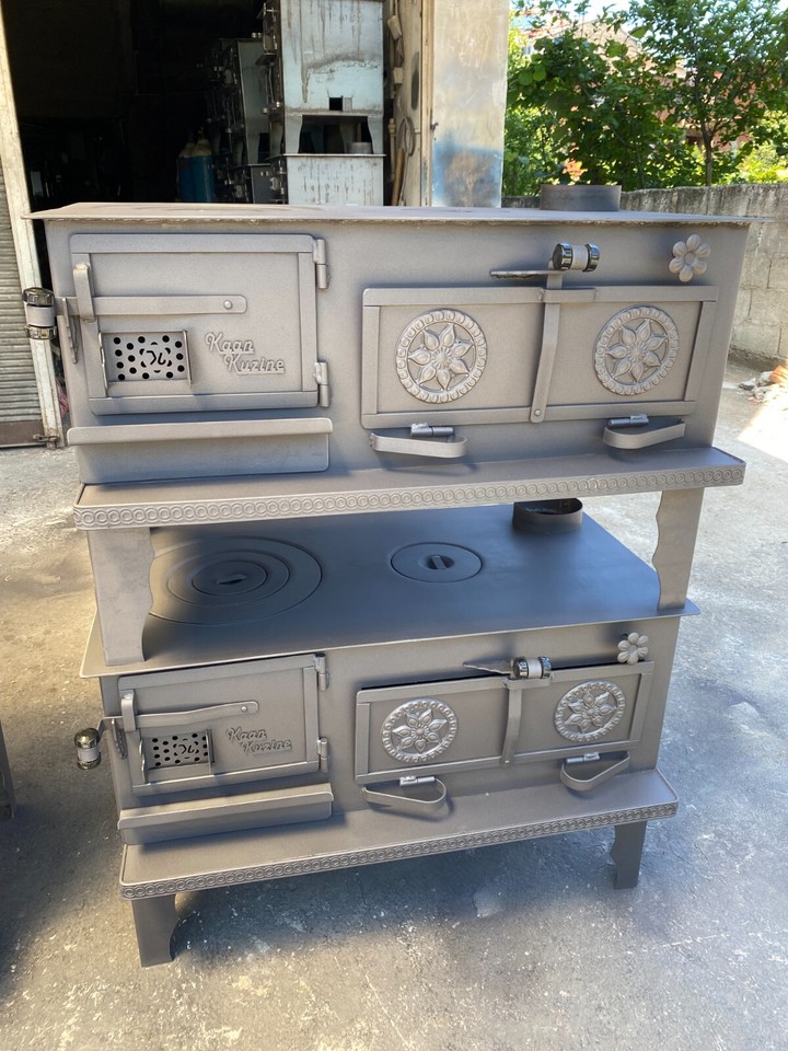 Large Cooking Stove Oven stove wood coal stove Handmade cook stove wood ...