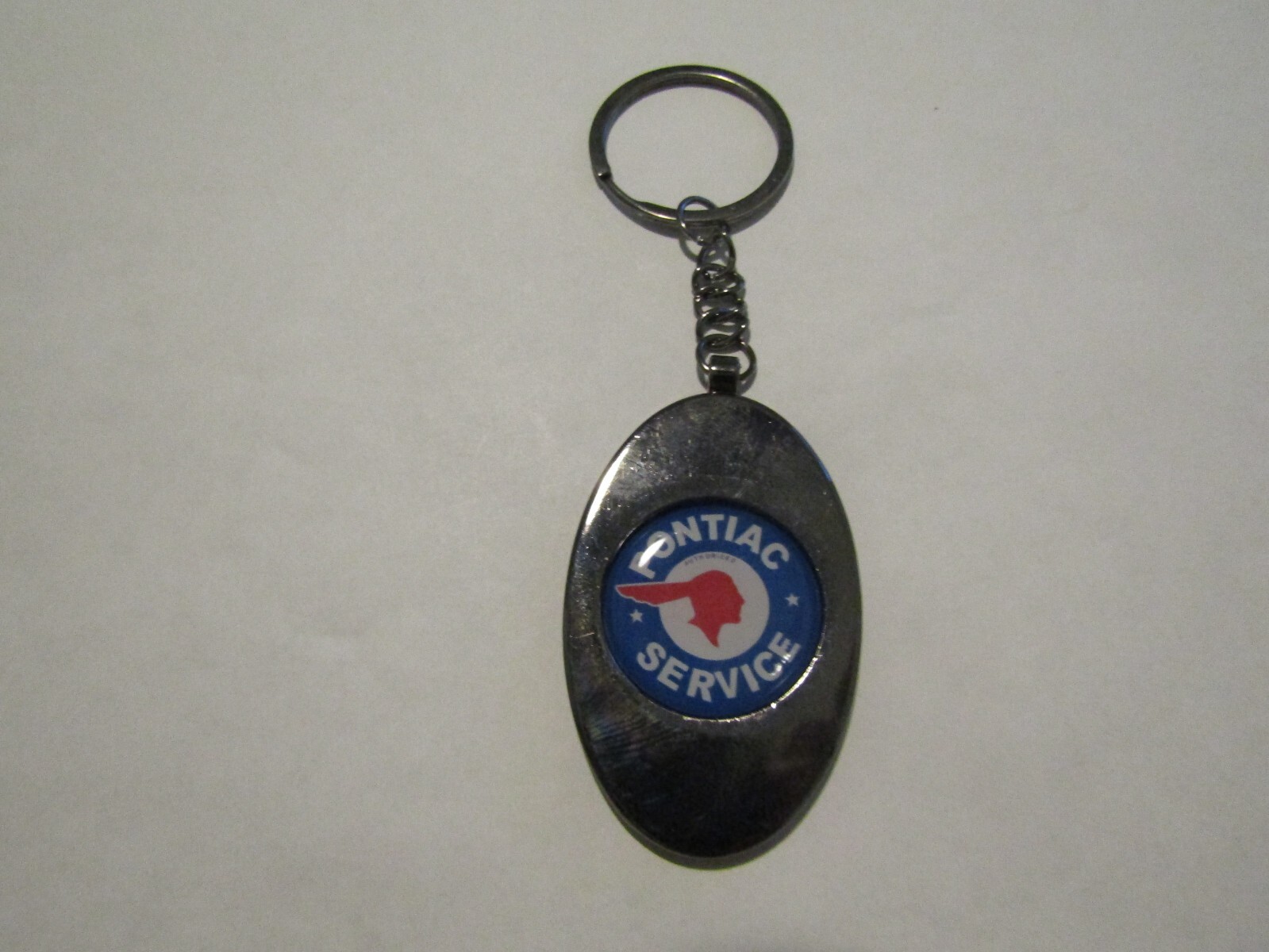 1950's 1960's PONTIAC DEALER DEALERSHIP SERVICE DEPARTMENT KEYCHAIN ...