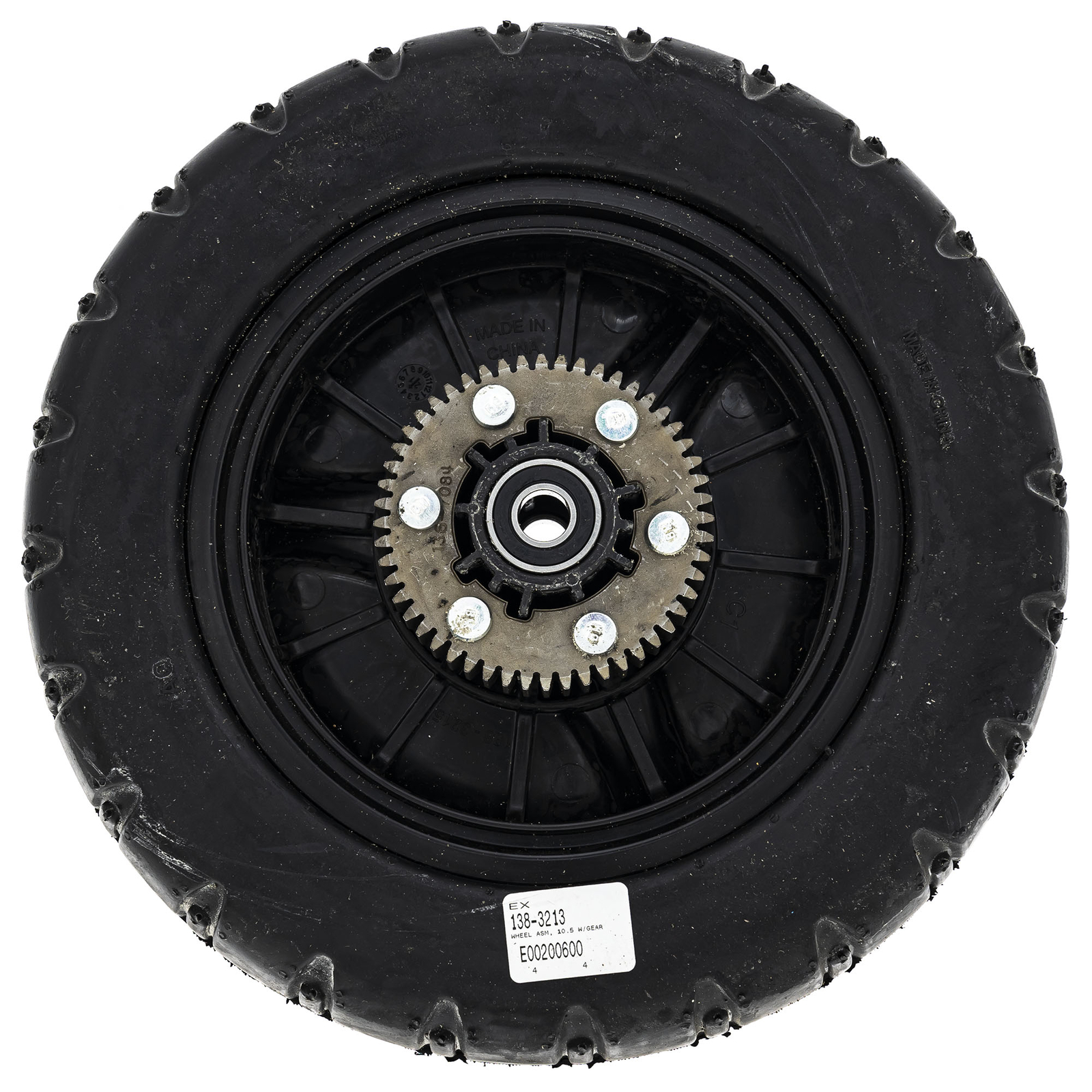 Exmark 138-3213 10.5 Inch Wheel with Gear Walk Behind Mowers X-Series ...