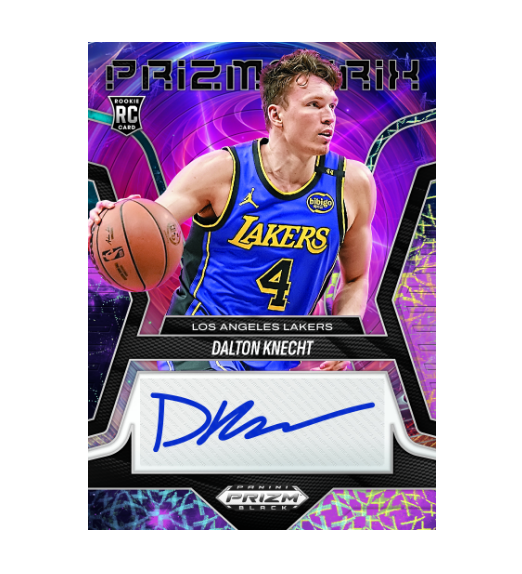 1st off the Line FOTL 2024-25 Panini Prizm Black NBA Trading Card ...
