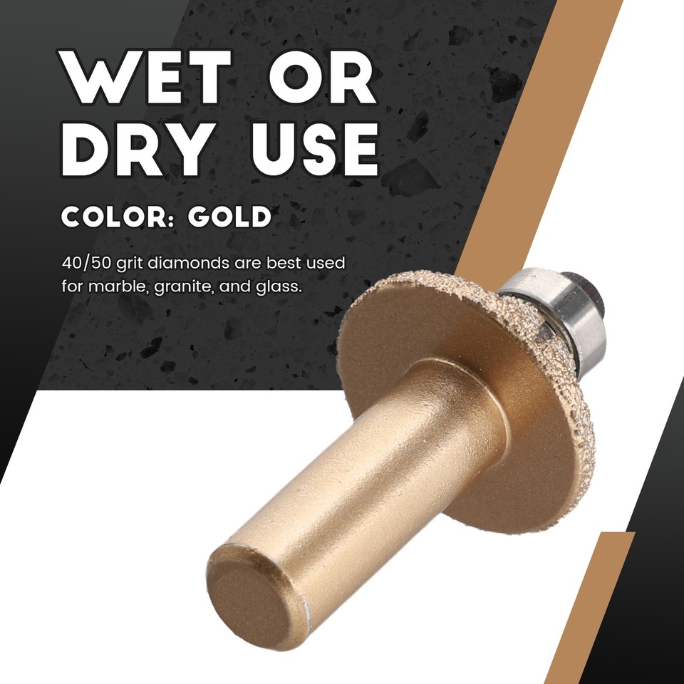 Marmor 31Mm Durchmesser Bullnose Diamant Profil Rad FräSer O8R52049 | eBay