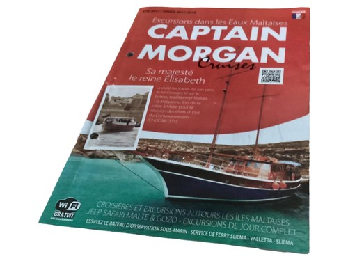 Captain Morgan Malte Gozo Excursions Guide Voyage Français | eBay