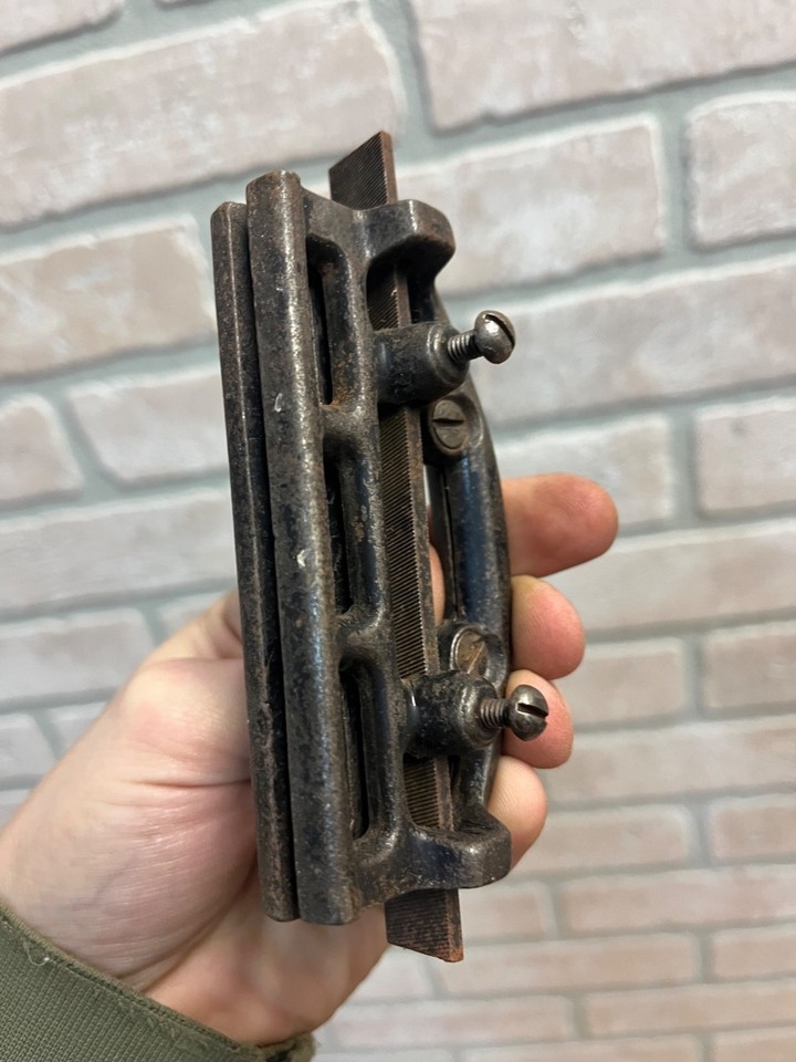 Vintage Antique Crosscut Saw Jointer Raker Gauge w/ File | eBay