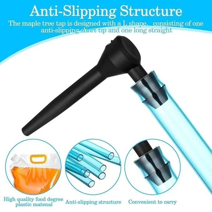 10 Sets Maple Syrup Tapping Kit Include 10 Maple Syrup Taps 10 Pcs 3 ft ...