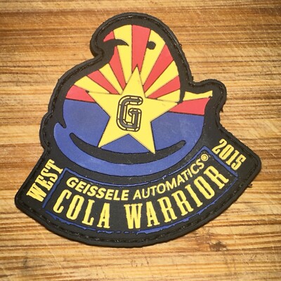 MORALE PATCH - Geissele Automatics Shot Show 2016 Cola Warrior West ...
