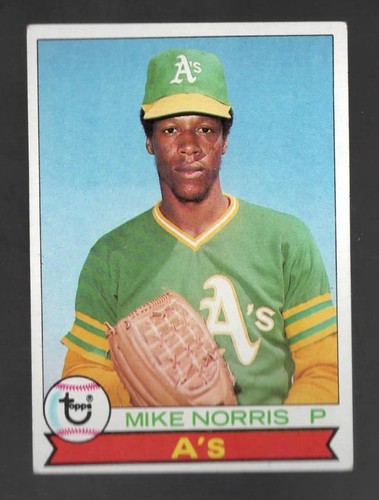 1979 Topps Mike Norris Oakland Athletics #191 Excellent | eBay
