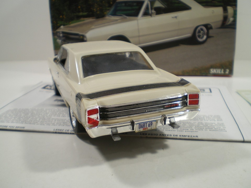 1969 DODGE DART GTS BUILT UP KIT REVELL # 7603 L@@K! | eBay