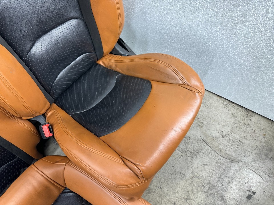 CHEVROLET CAMARO SS 16-19 OEM 2 TONE BROWN DOOR PANELS LEATHER HEATED ...