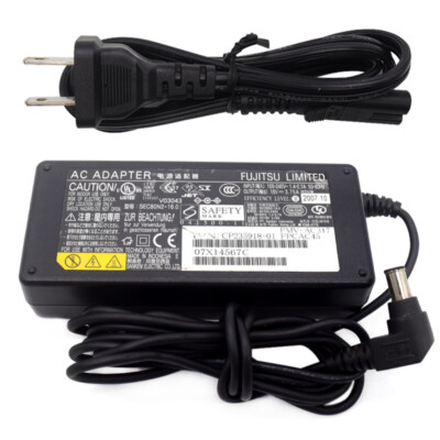 Genuine Fujitsu Power Supply AC Adapter Charger 16V 3.75A 60W 6.5mm*1 ...