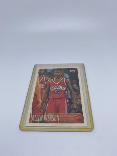 🏀1996-97 Topps Allen Iverson Rookie Card RC #171🏀NM or Better🏀 | eBay